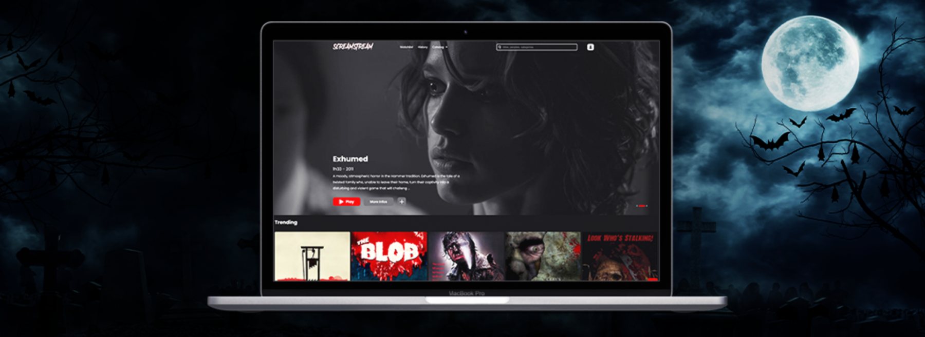 HAPPY HALLOWEEN WITH SCREAMSTREAM